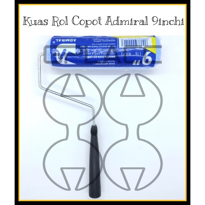 Jual Kuas rol cat copot 9inchi Rol Cat Tembok Paint Roller kuas cat ...