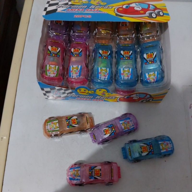 Jual Permen Mainan Mobil isi 20 pcs | Shopee Indonesia