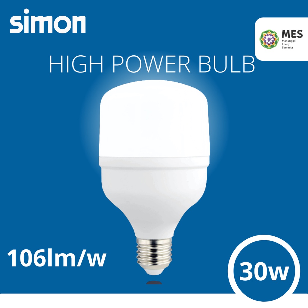 Jual LAMPU LED SIMON Kapsul 30W 6500K | Shopee Indonesia