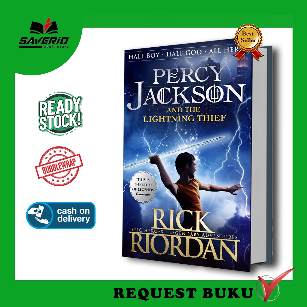 Jual Buku Percy Jackson And The Olympians 1 The Lightning Thief By Rick
