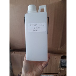 Jual Dirigen/Jerigen 1liter Tebal (70gr) Tutup segel besar | Shopee ...