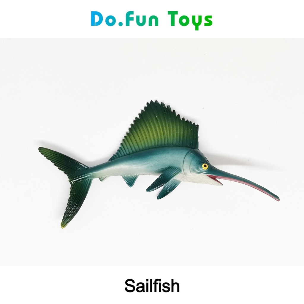 Jual Animal Figurine | SAILFISH / Mainan Miniatur Binatang Ikan Layar ...