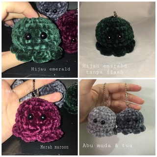 Jual Mini octopus / boneka gurita / amigurumi / boneka rajut ...