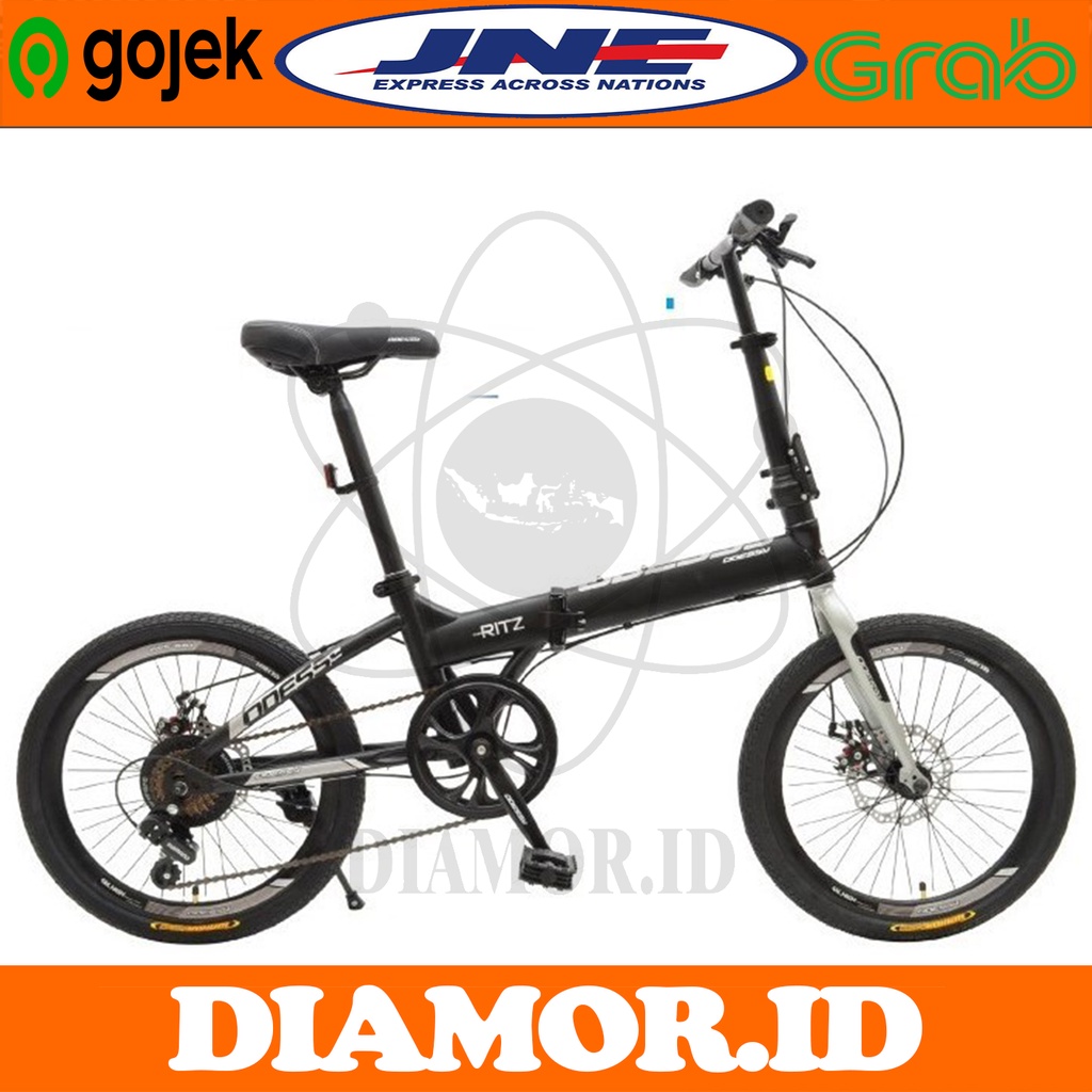Jual Odessy Ritz Sepeda Lipat 16 20 inch 7 Speed | Shopee Indonesia