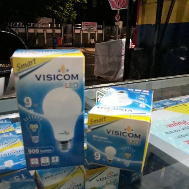 Jual LAMPU LED BULB SMART VISICOM 9 WATT SURABAYA MURAH | Shopee Indonesia