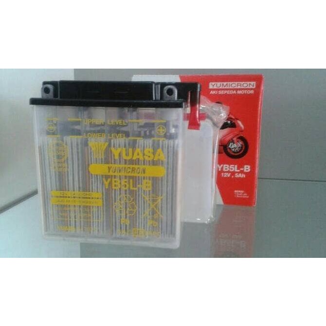 Jual Aki motor Suzuki Smash YUASA YB5L-B langgengb4 Juara | Shopee Indonesia