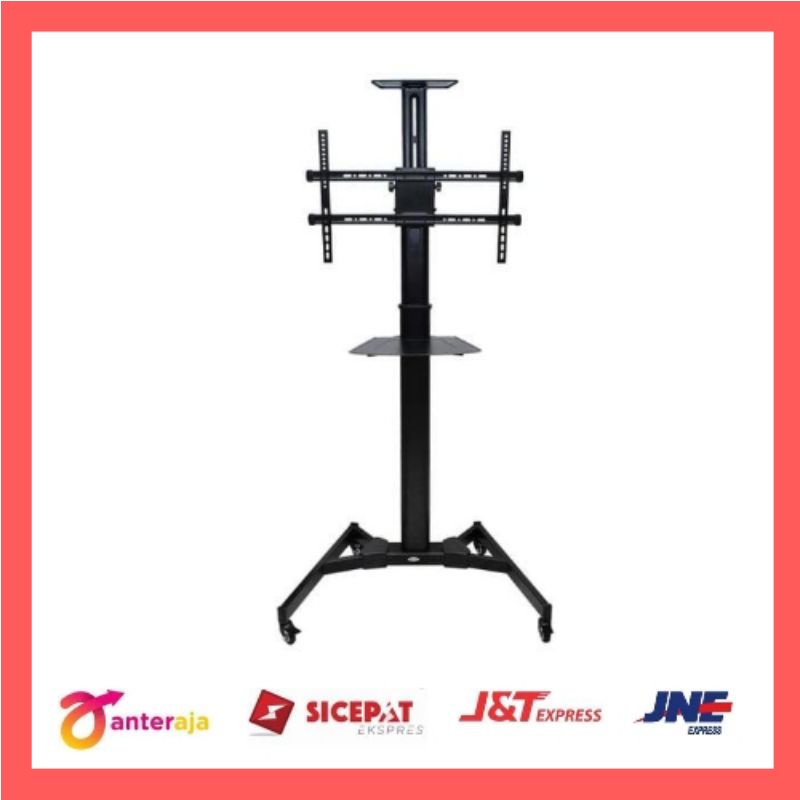 Jual Breket TV/Breket TV dengan Roda/Krisbow Bracket Tv Standing 32-70 ...