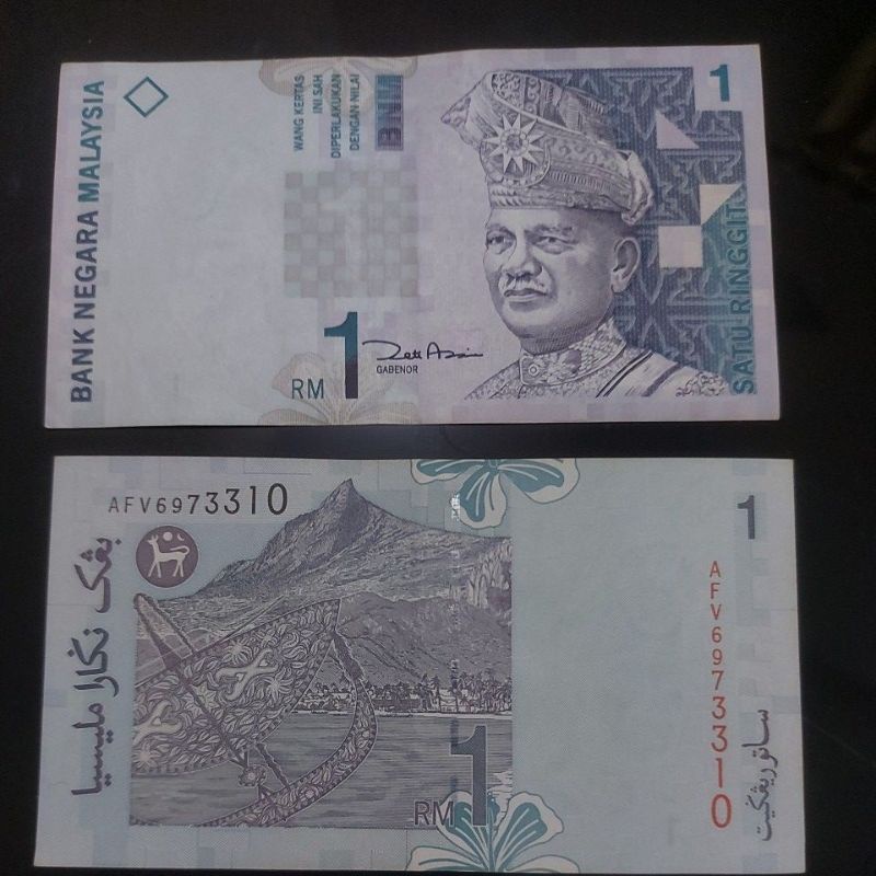 Jual Uang Malaysia pecahan 1 Ringgit Kertas Dupond Indonesia|Shopee ...