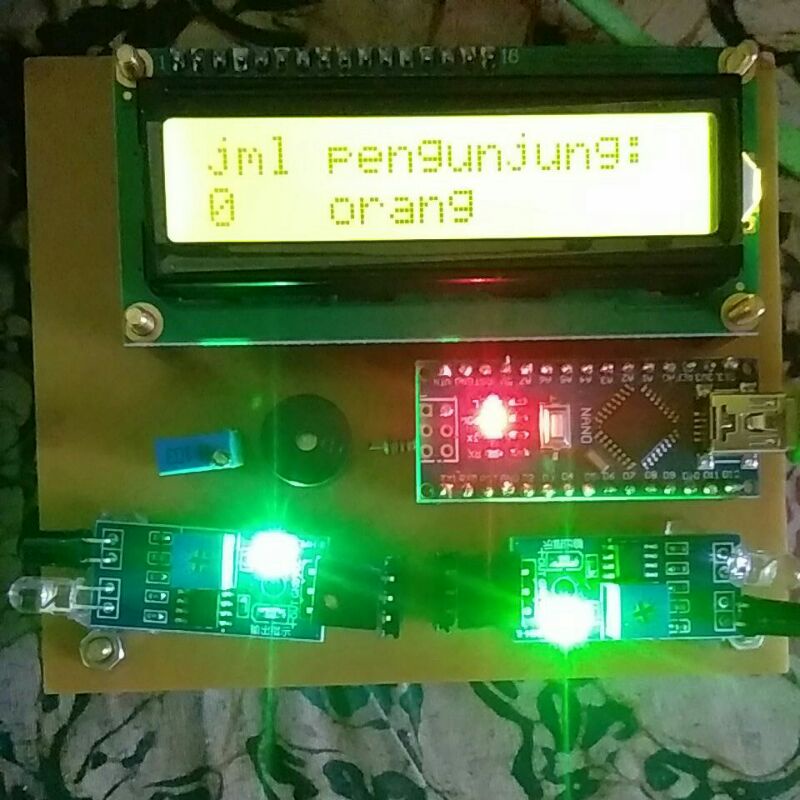 Jual Arduino Project Source Code Visitor Counter Arduino Nano With Buzzer Shopee Indonesia