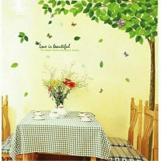 Jual Wall sticker big tree mural pohon besar | Shopee Indonesia