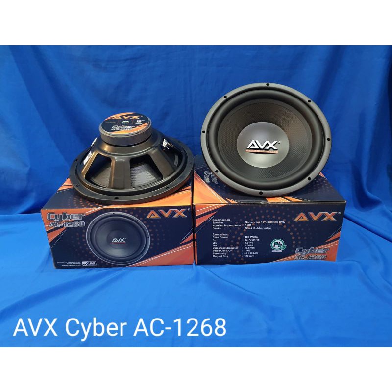 Jual SUBWOOFER AVX CYBER AC-1268 12" DOBLE COIL | Shopee Indonesia
