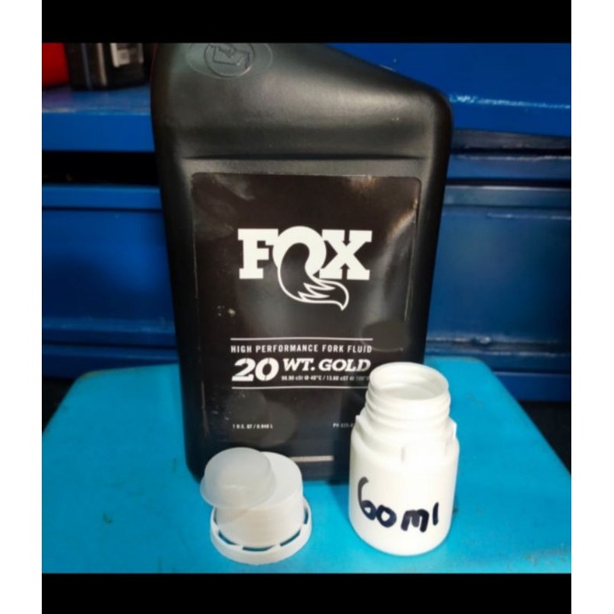 Jual Oil Fox shock 20wt Gold Suspension eceran per 60ml | Shopee Indonesia