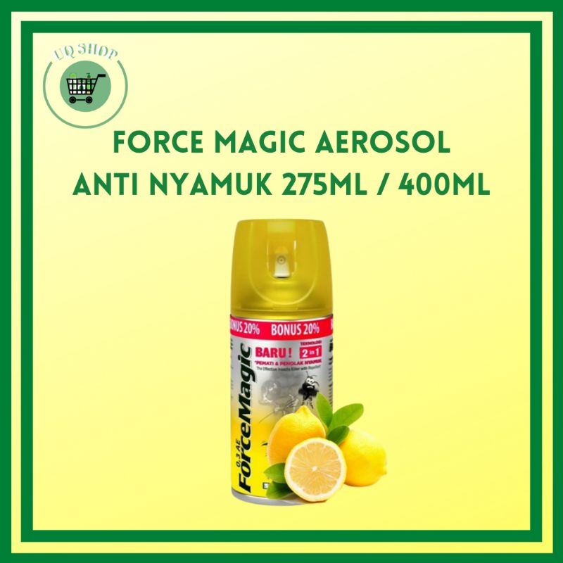 Jual Force Magic Aerosol Anti Nyamuk 275ml / 400ml | Shopee Indonesia