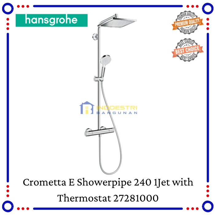 Jual Shower Tiang Hansgrohe Crometta E 240 1Jet 27281000 (Germany ...