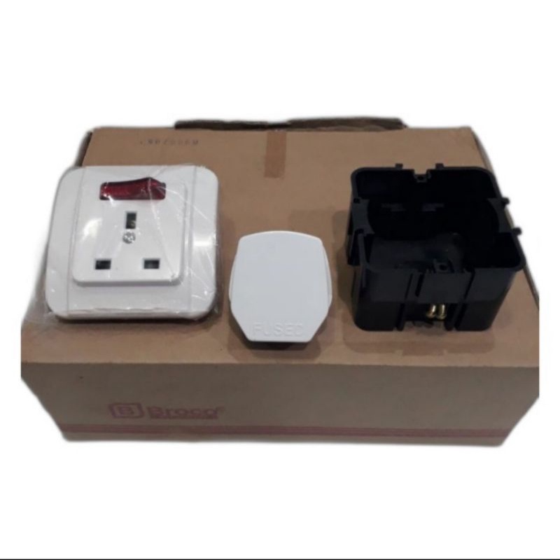 Jual Galleo Stop Kontak AC Set Inbow (IB) Broco | Shopee Indonesia
