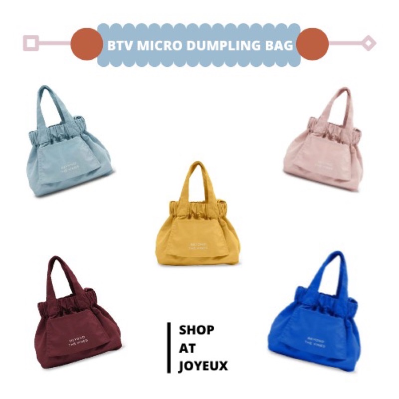 Jual BTV MICRO DUMPLING BAG | Shopee Indonesia