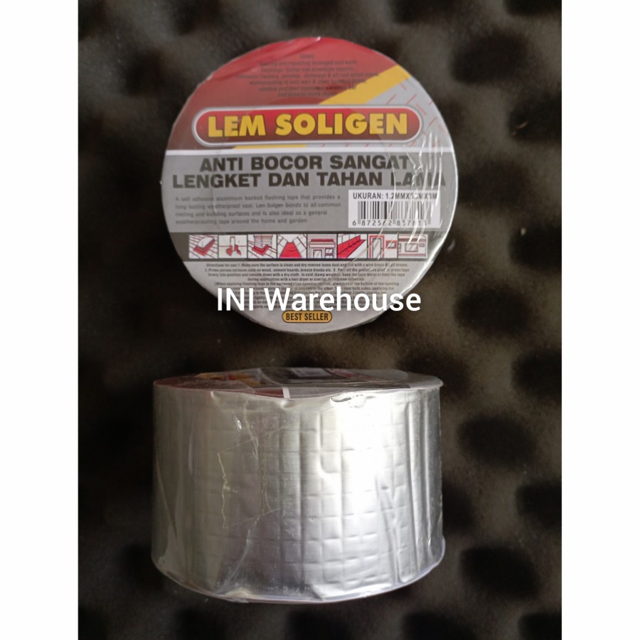 Jual Soligen Lem Tambal Atap Asbes Seng / Lem Talang / Lem Anti Bocor Indonesia|Shopee Indonesia
