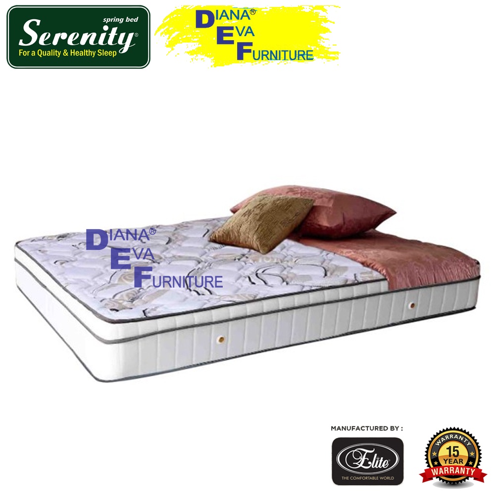 Jual Serenity Eternity By Elite Kasur Springbed (Mattras Only) | Shopee ...