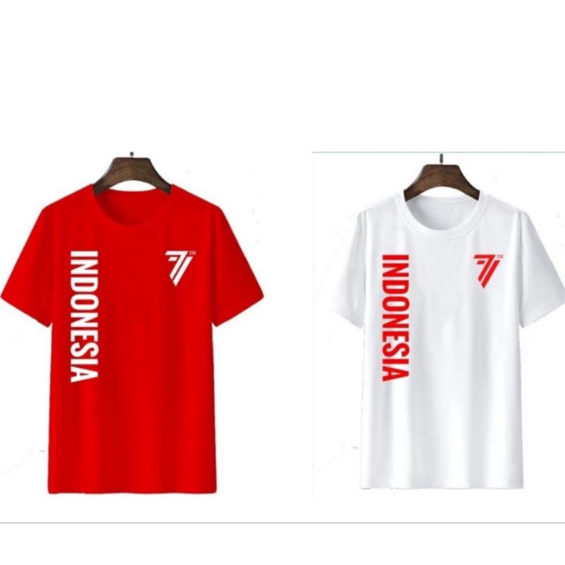 Jual kaos Distro 77 KAOS HUT RI / KAOS 17 AGUSTUS / KAOS KEMERDEKAAN ...