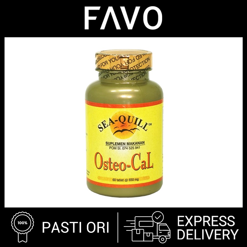 Jual Sea-Quill Osteocal - 60 Tablet - Suplemen Mencegah Osteoporosis ...