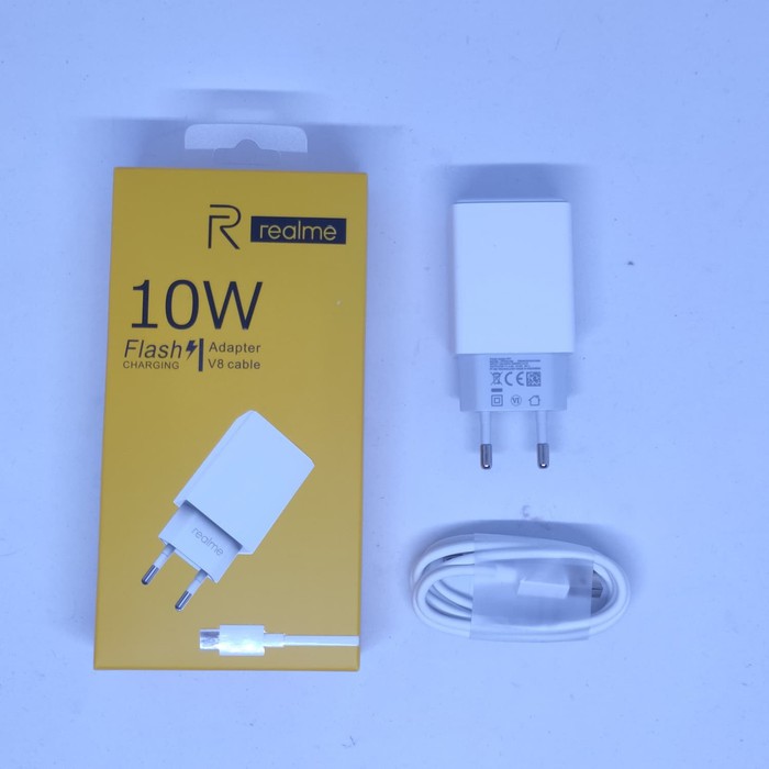 Charger Realme fast charging 10w 2A C1/2 Realme 2/3 pro original 100% ...