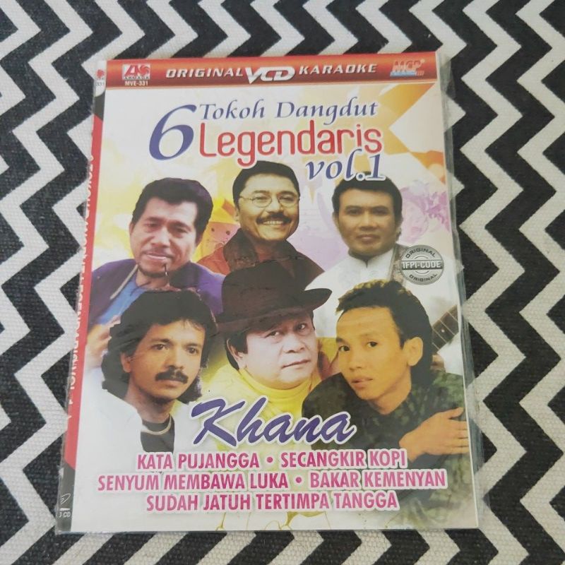 Jual VCD KARAOKE ORIGINAL 6 TOKOH DANGDUT LEGENDARIS VOL.1 | Shopee Indonesia