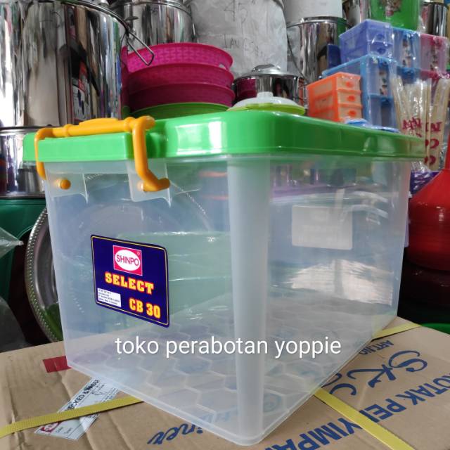 Jual Container box 30 liter select - box kontainer - kotak penyimpanan ...