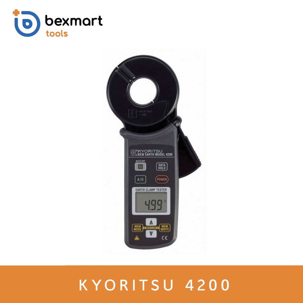 Jual KYORITSU 4200 Digital Earth Clamp Tester | Shopee Indonesia