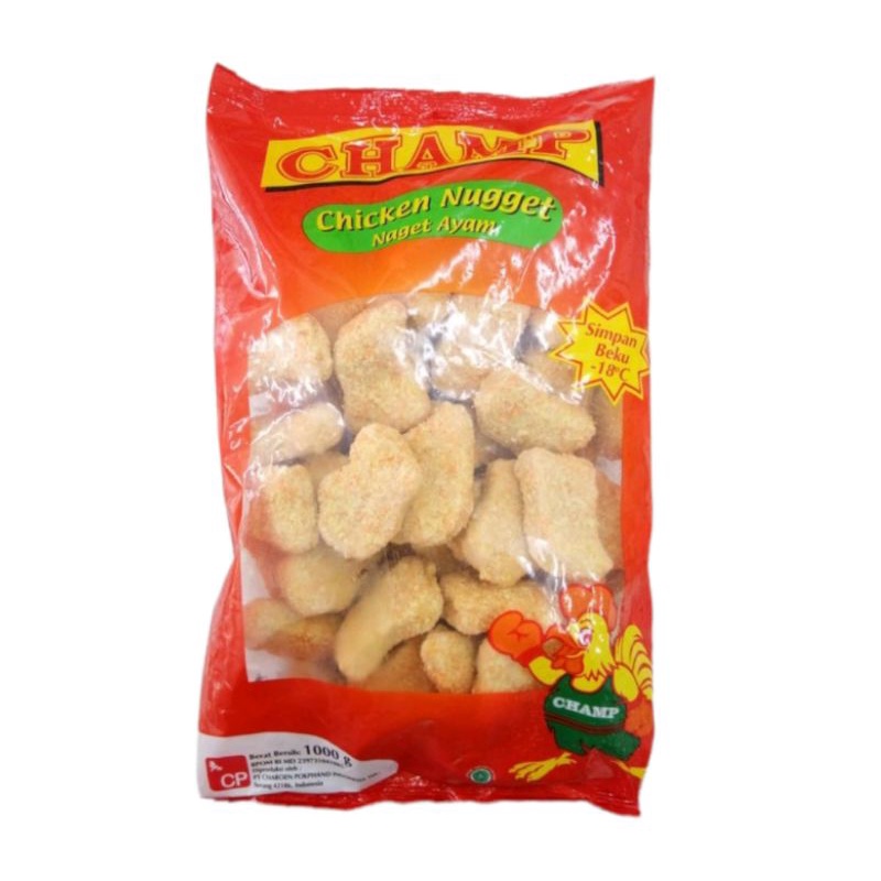 Jual Champ Chicken Nugget Naget Ayam Enak Murah 1 kg | Shopee Indonesia