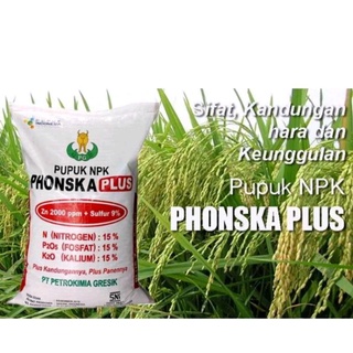 Jual PUPUK NPK PHONSKA PLUS 15-15-15 ISI KEMASAN 25 KG. | Shopee Indonesia