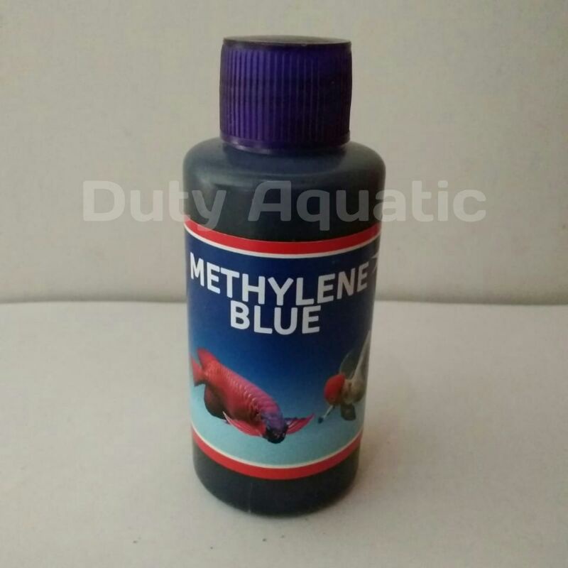 Jual Obat Biru Obat Ikan Sakit Methylene Blue Mathline Blue Methaline Blue Untuk Semua Jenis ...