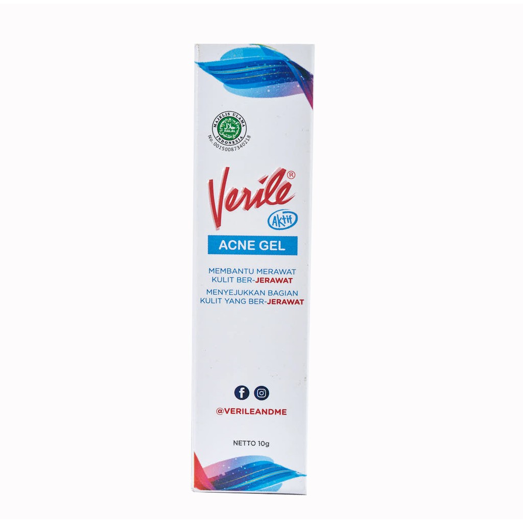 Verile Acne Gel | Shopee Indonesia