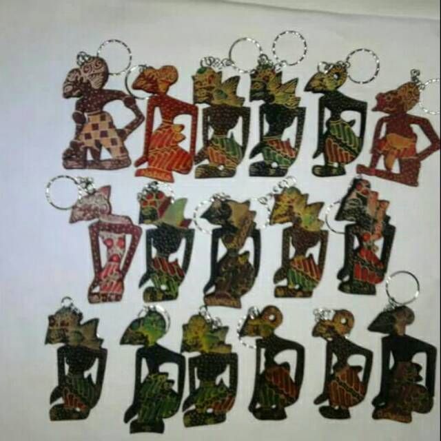Jual gantungan kunci wayang / oleh oleh khas indonesia | Shopee Indonesia