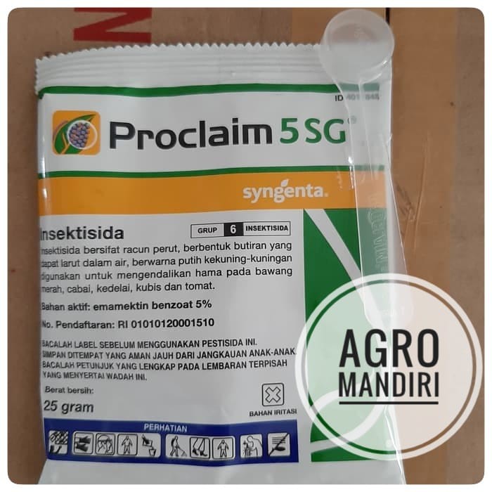 Jual Proclaim 5SG 25 gr Insektisida Pembasmi Ulat | Shopee Indonesia