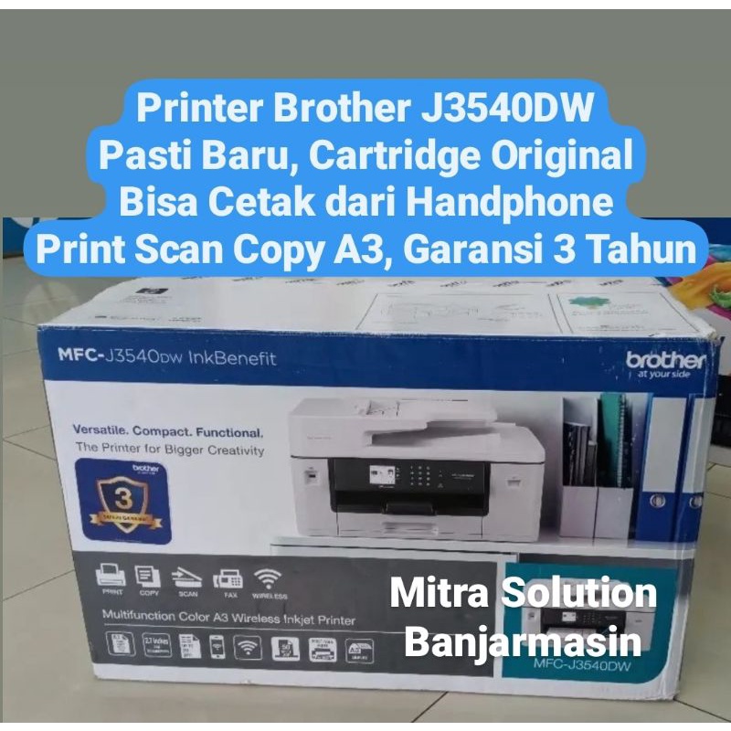 Jual Printer Brother MFC-J3540DW A3 Multifunction Wireless Duplex Printer Brother MFC J 3540 DW ...