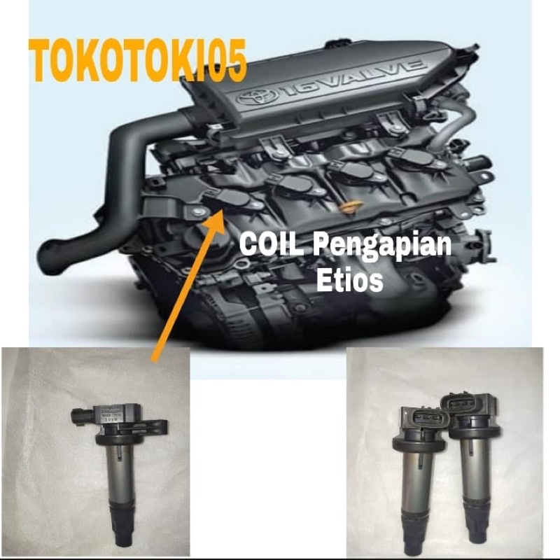 Jual Koil Coil Ignition Pengapian Etios Liva Sedan Etios Valco Original | Shopee Indonesia