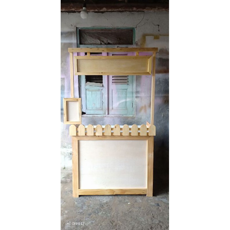Jual Gerobak lipat booth portable gerobak kayu jatibelanda Indonesia ...