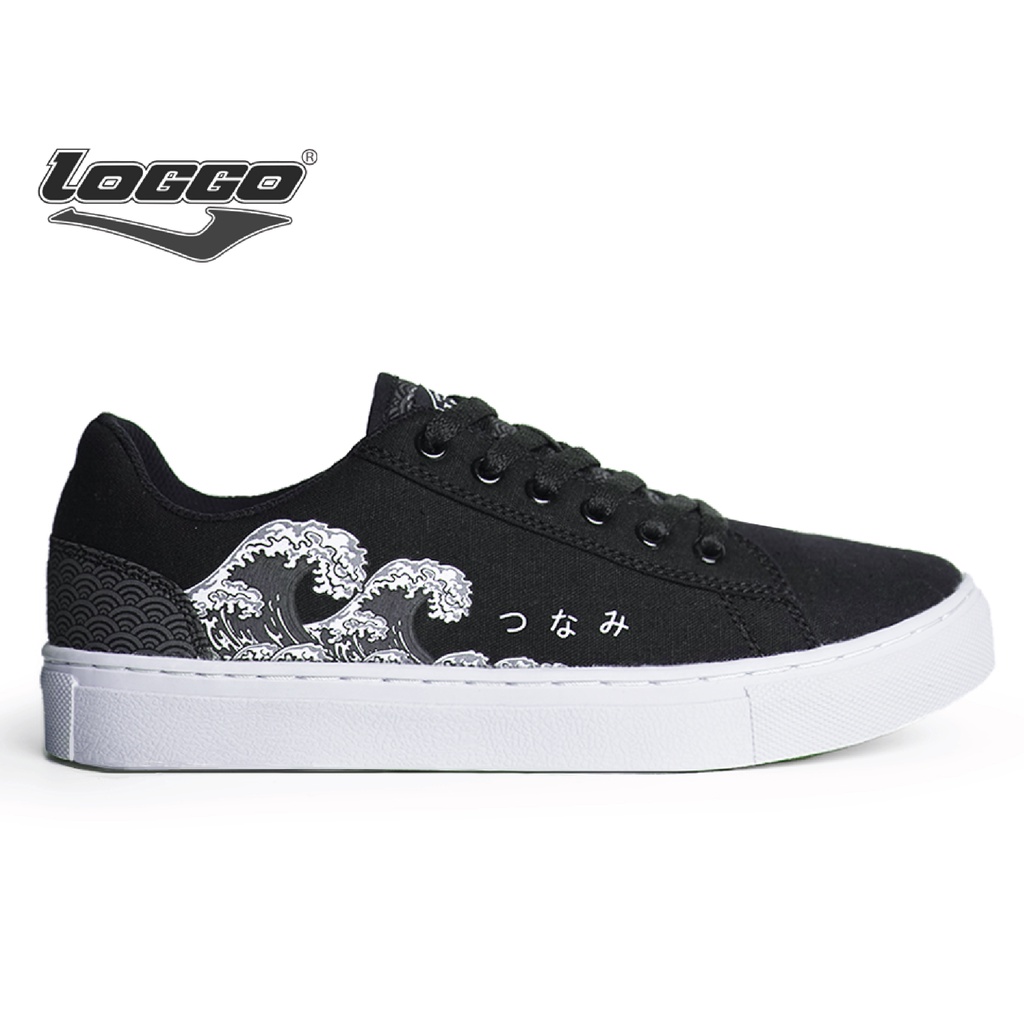 Jual Loggo - Sepatu Hiro Series - Sepatu Sneakers Pria warna Hitam size ...