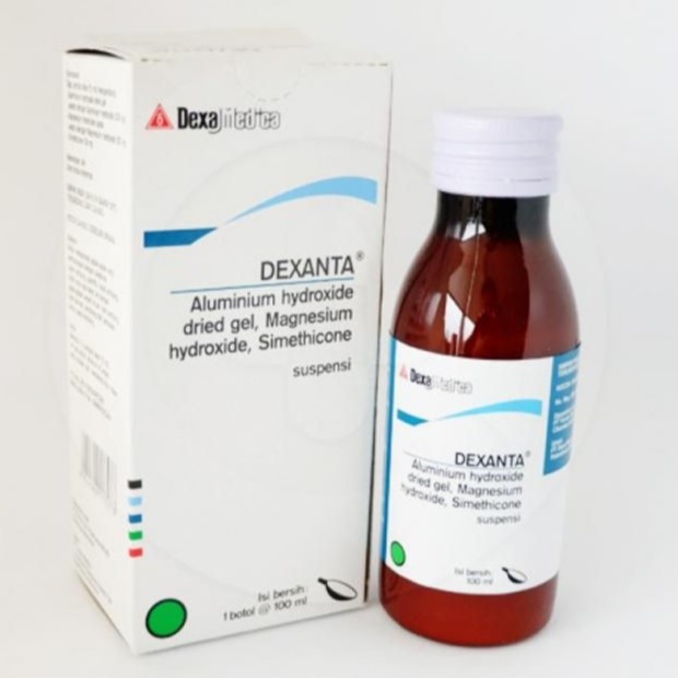 Jual DEXANTA SYRUP 100ML OBAT TUKAK LAMBUNG | Shopee Indonesia