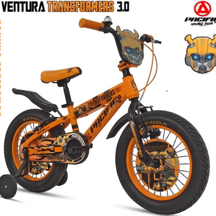 Jual Sepeda BMX Anak Pacific Ventura Transformers Bumblebee Optimus ...