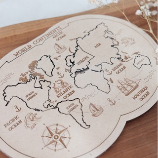 Jual Puzzle Map/ Globe/ Peta Dunia | Shopee Indonesia
