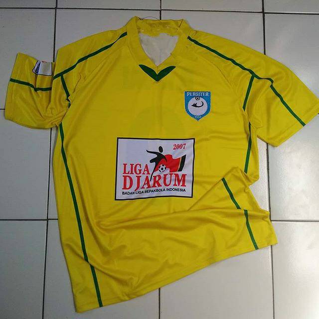 Jual Jersey Persiter Ternate Home 2007 Liga Jarum Kuning Retro Full ...