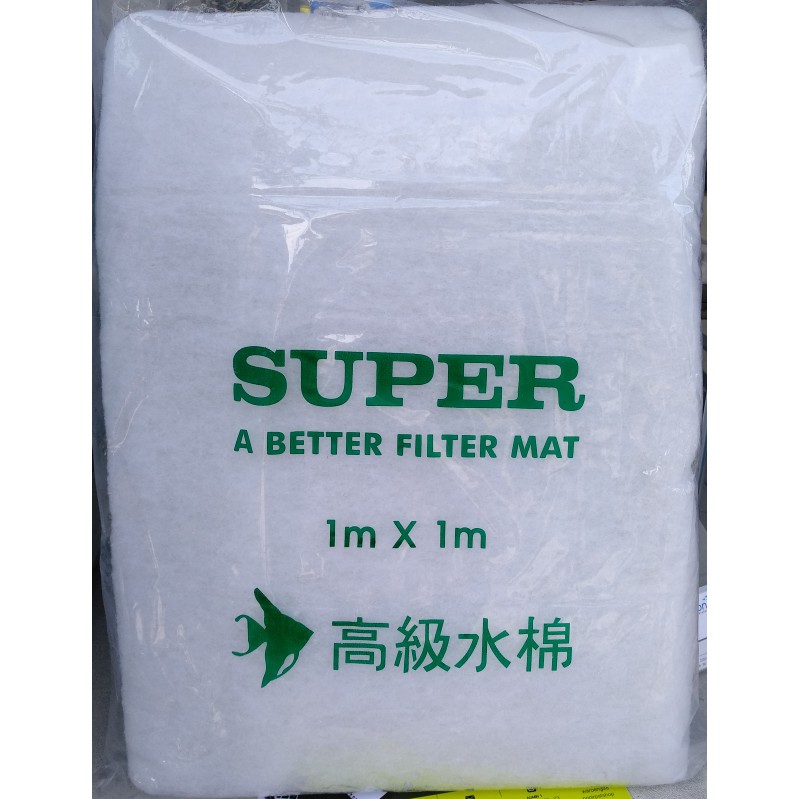 Jual Kapas Filter Mat Busa Lembaran 1 meter x 1 meter | Shopee Indonesia