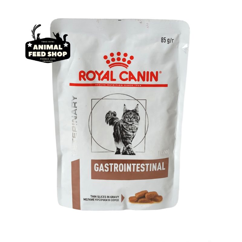 Jual ROYAL CANIN GASTROINTESTINAL POUCH-RC GASTRO INTESTINAL 85g SACHET ...