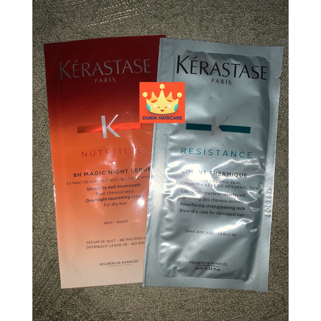Kerastase SACHET / Kerastase MINI Travel Size / Kerastase SAMPLE ...