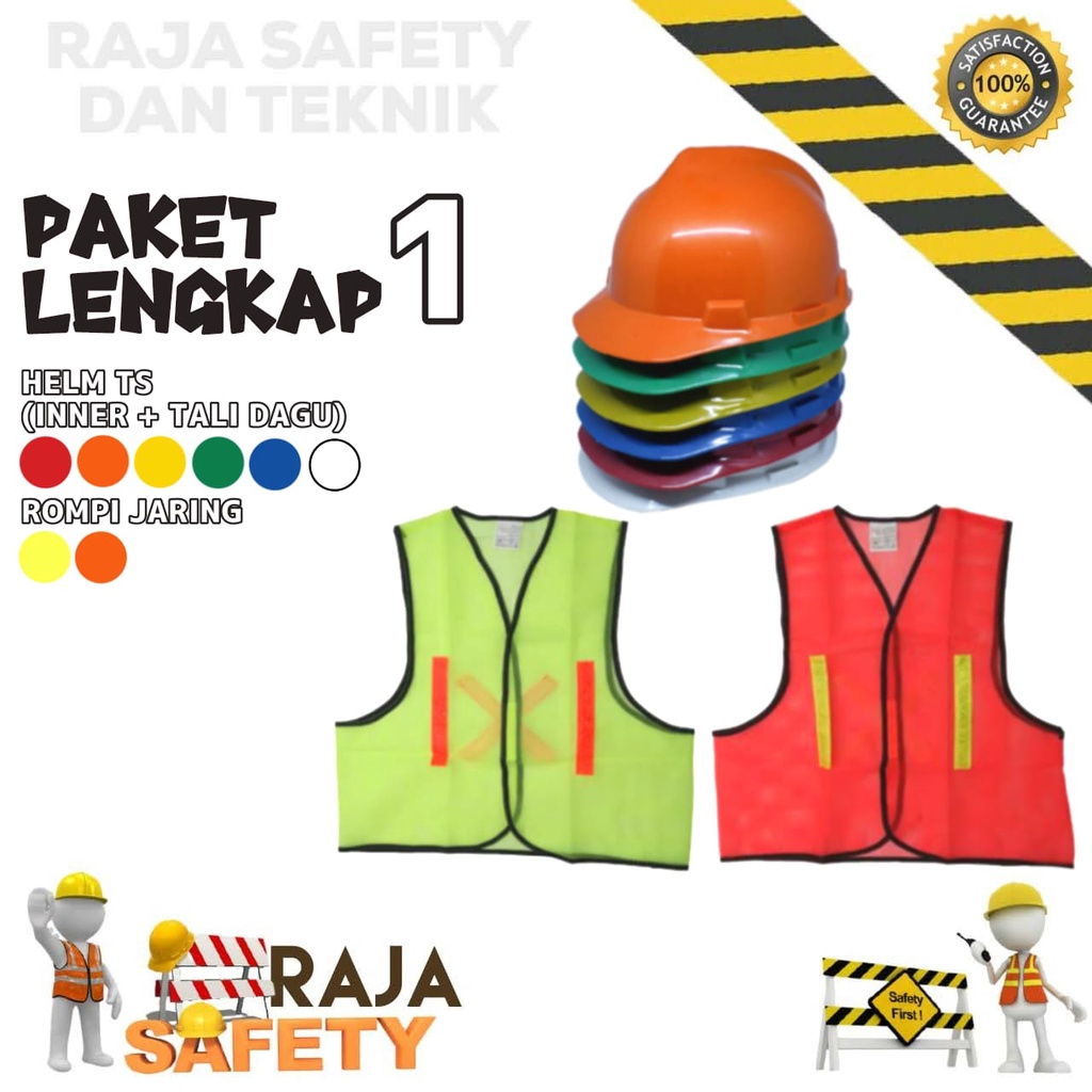 Jual Paket Lengkap Helm Proyek TS + Rompi Jaring Indonesia|Shopee Indonesia Jual Paket Lengkap Helm Proyek TS + Rompi Jaring Indonesia|Shopee Indonesia