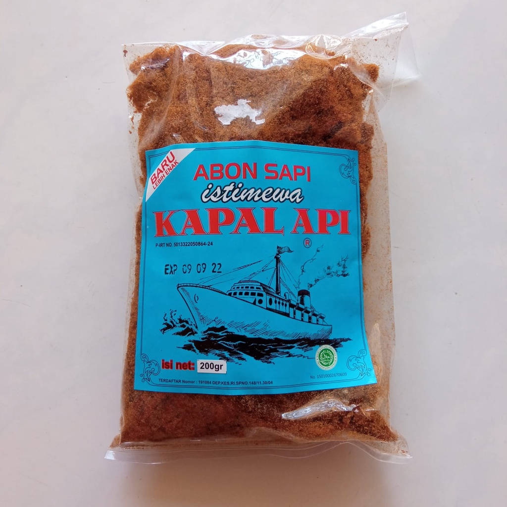 Jual Abon Sapi Istimewa Cap Kapal Api 200 gr | Shopee Indonesia