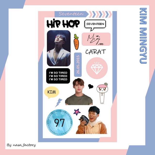 Jual SEVENTEEN MEMBER STICKER | Shopee Indonesia