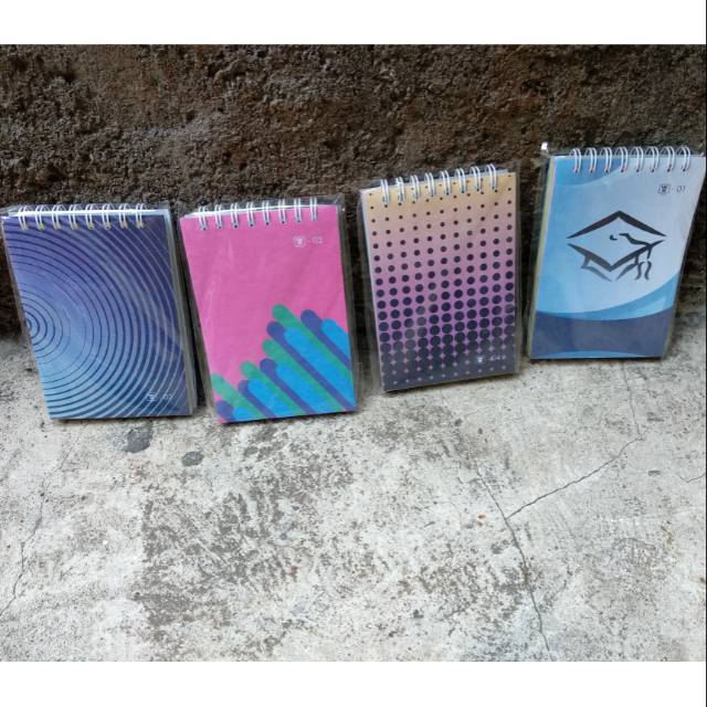 Jual Notes spiral kecil A6 buku saku spiral bloknote buku catatan ...