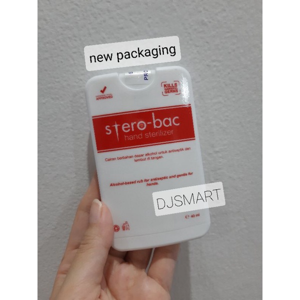 Jual Sterobac Hand Sterilizer 40ml / Sterobac Sanitizer | Shopee Indonesia